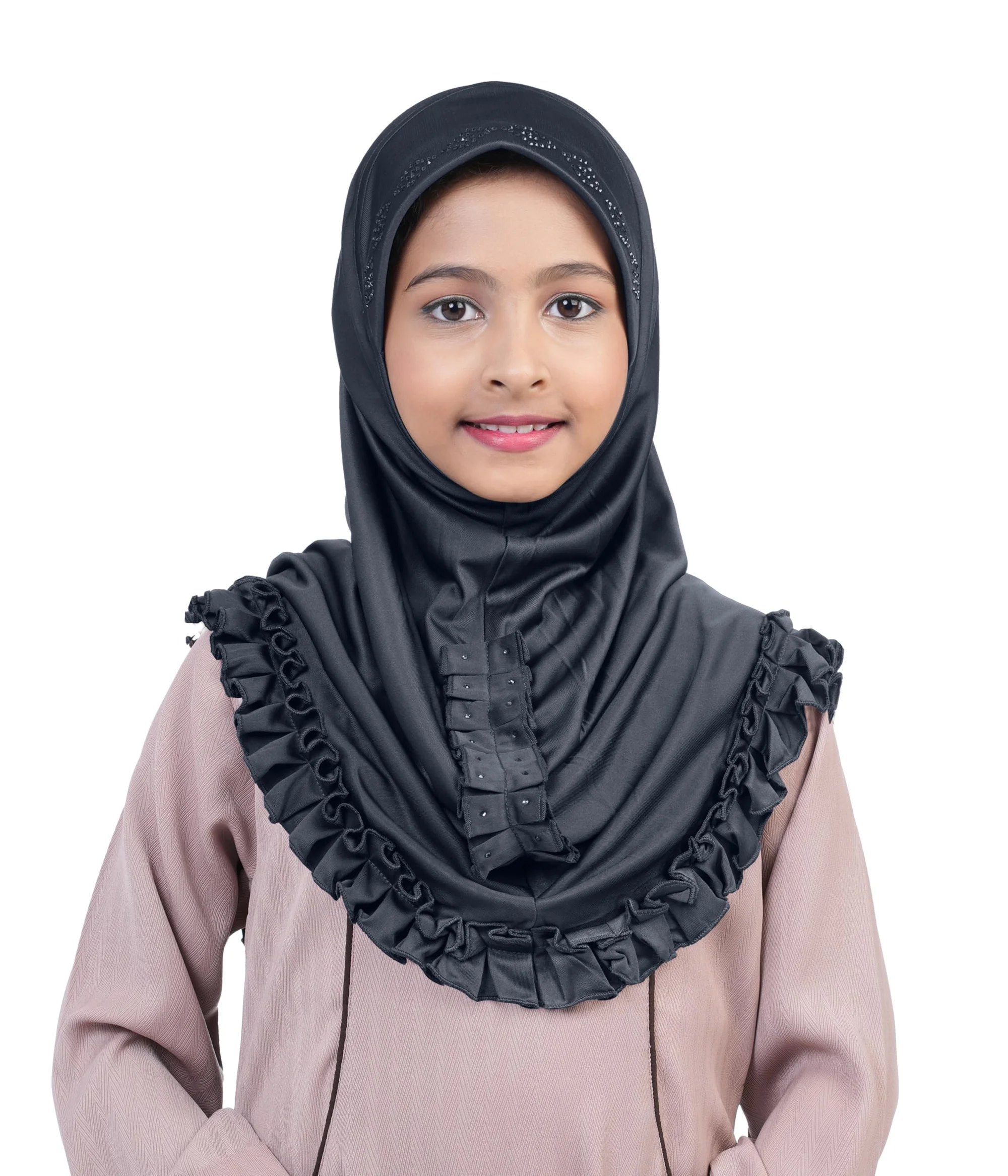 MEHAR HIJAB - Mehar Little Gushan Hijab for Girls – Premium Teal Kids ...