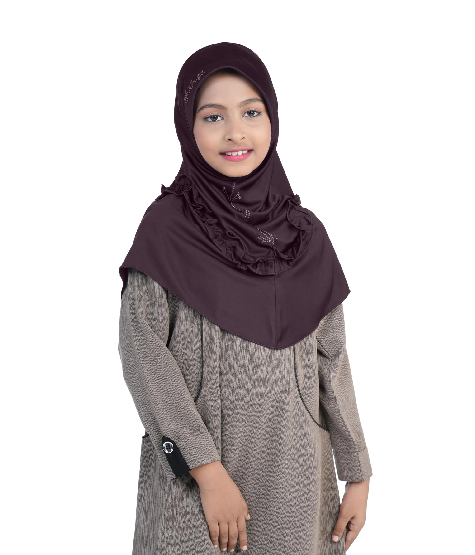 MEHAR HIJAB - Mehar Little Nidha Hijab for Girls – Embellished with ...