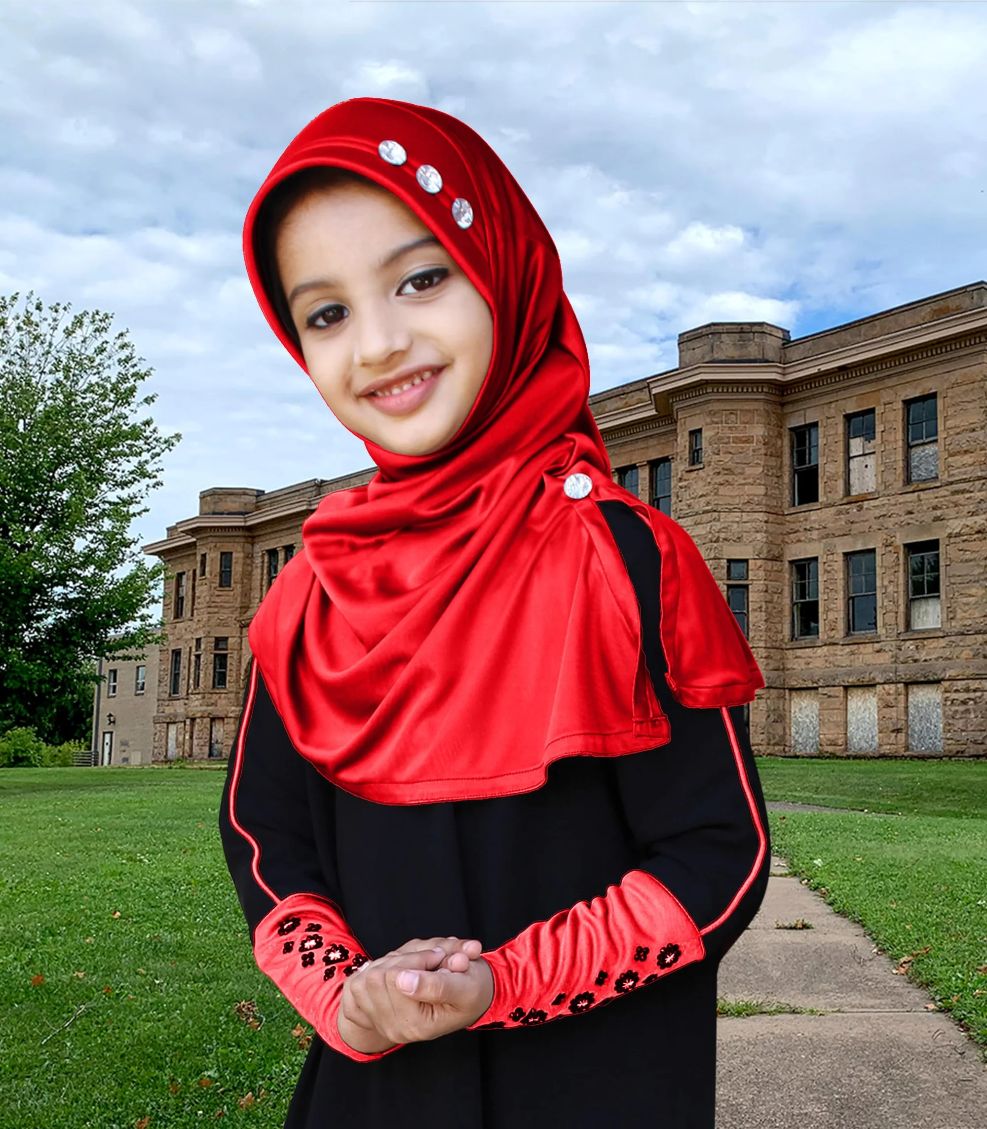 MEHAR HIJAB - Mehar Hijab for Girls' Stylish Attire modest kids Hijab ...