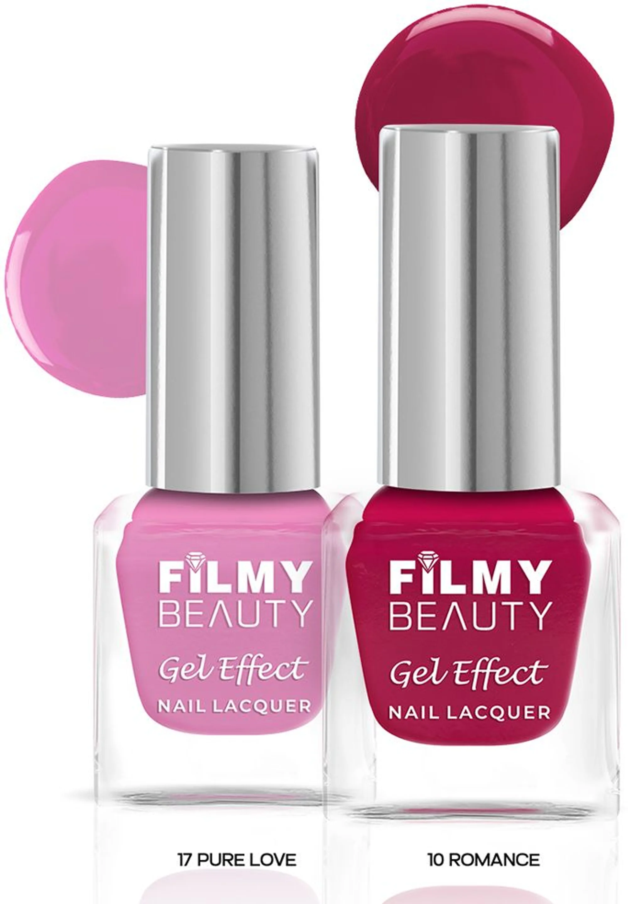 FILMY BEAUTY - Gel Nail Polish Daisy Set of 2 – Romance & Pure Love ...